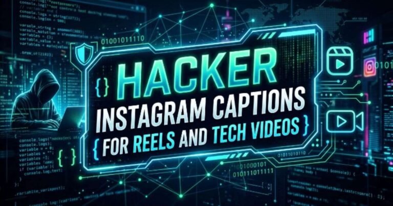 800+ Hacker Instagram Captions That Make Your Posts Look Smart